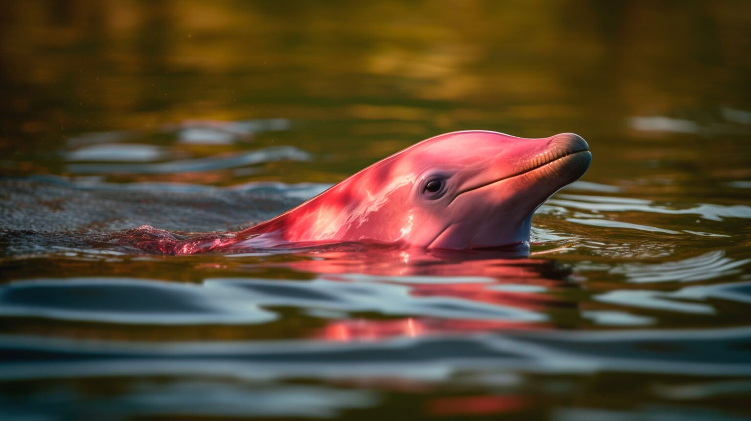Los delfines rosados del Amazonas : una especie que lucha por ...